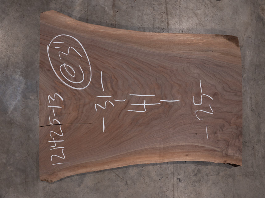Oregon Black Walnut Slab 121425-13 – Goby Walnut