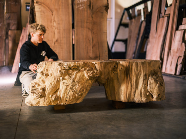 Big Leaf Maple Burl Block C021 – Goby Walnut