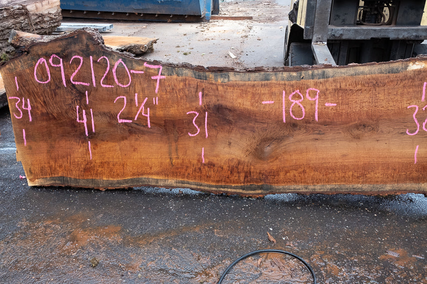 Oregon White Oak Slab 092120-07 – Goby Walnut
