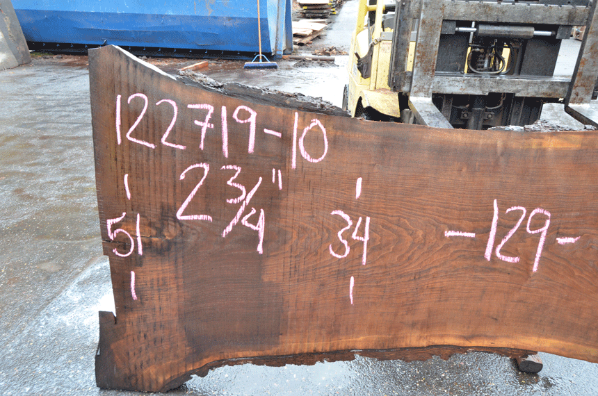 Oregon Black Walnut Slab 122719-10 – Goby Walnut